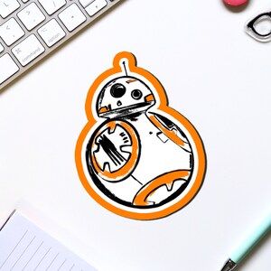Droid Stickers - Star Wars | Single Vinyl Sticker | Water Resistant ...