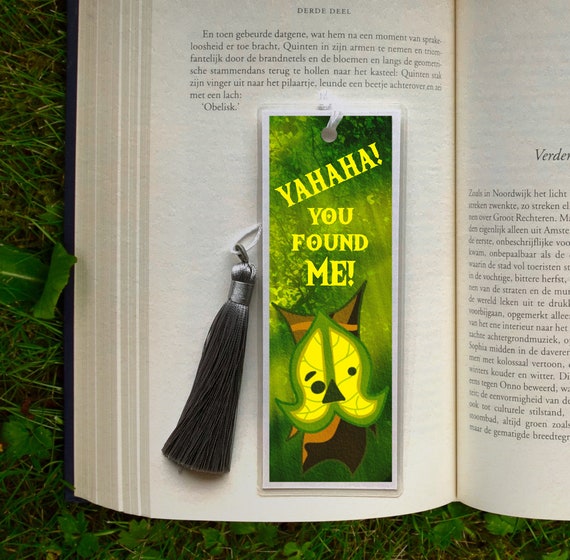 Korok Zelda Bookmark the Legend of Zelda Bookmark | Etsy