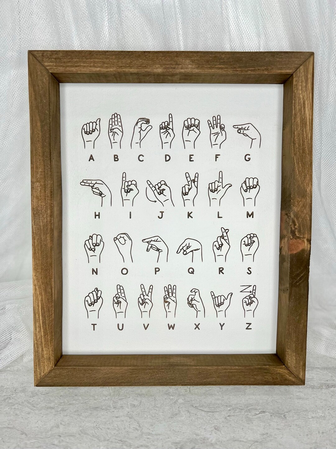 Charming ASL Wall Art for Homeschooling: Decorate Your Home or ...