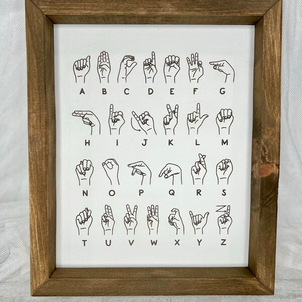 Sign Language - Etsy