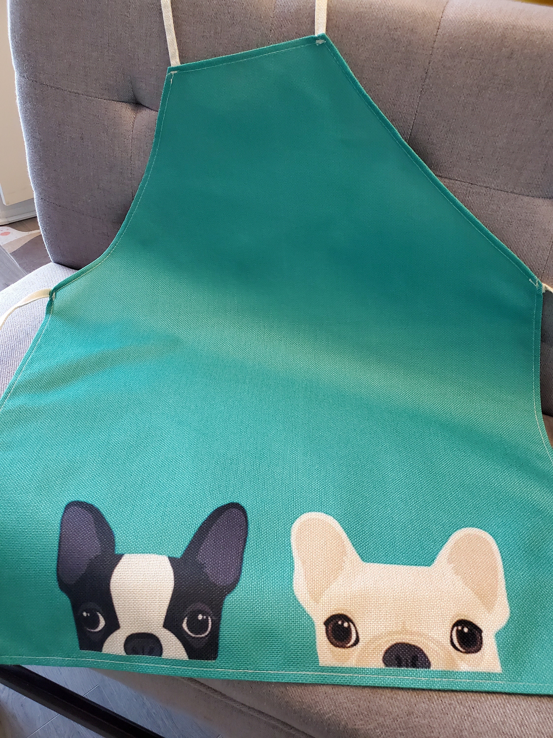 Personalized Embroidered Dog Apron With 2 Names, Machine Embroidered ...