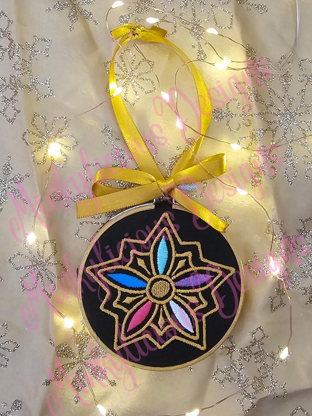Kpop Ornament Star Patch, Rumi Embroidery Patch, Christmas Ornament ...