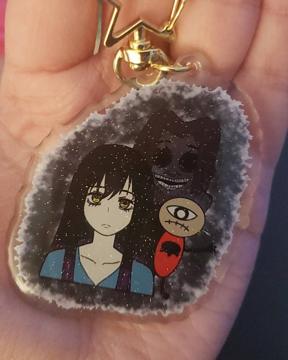 Mieruko Chan Charm | Etsy