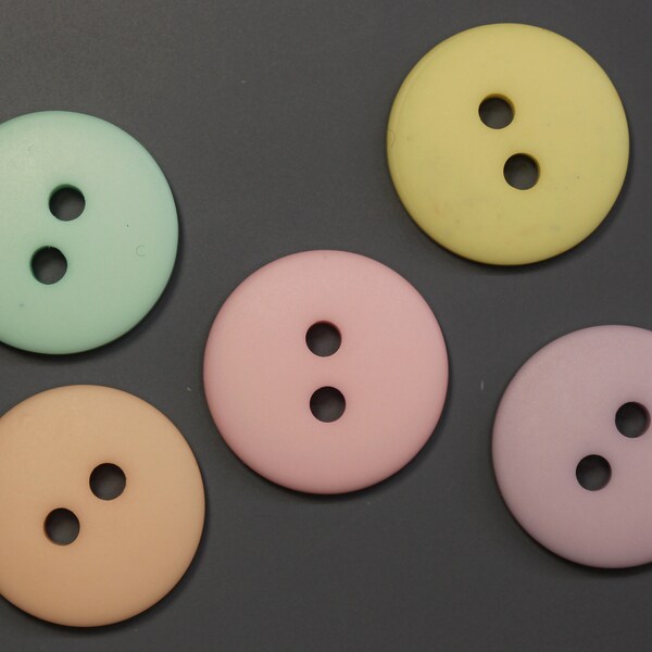 Pastel Buttons - Etsy
