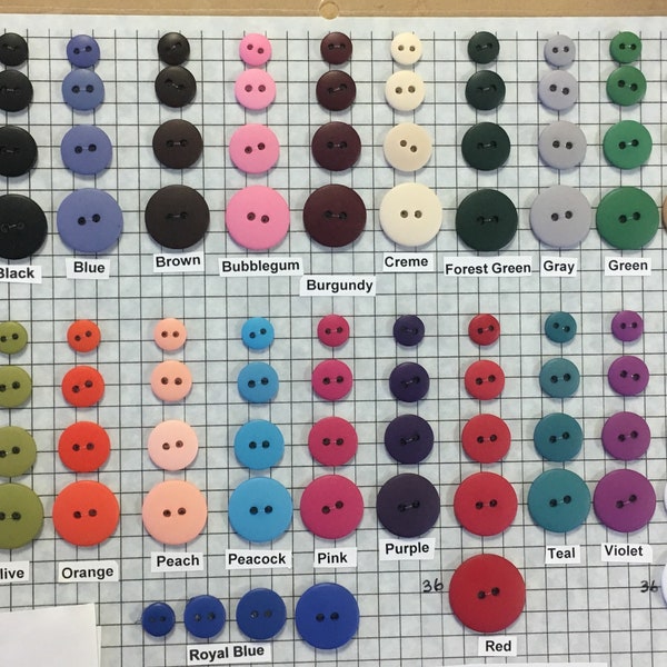 Large Buttons - Etsy