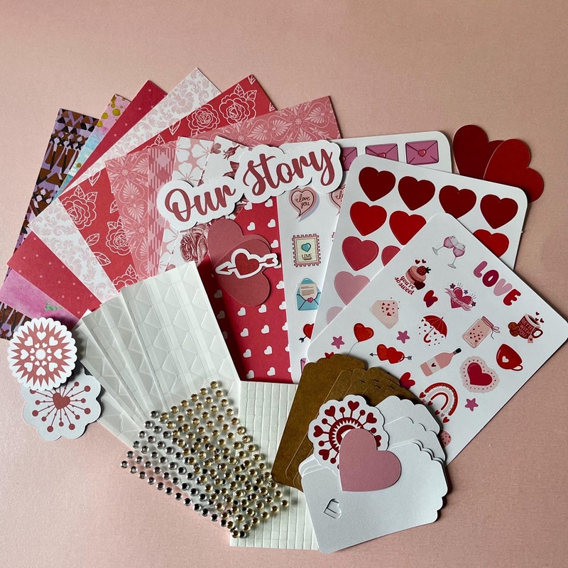 Seasonal Scrapbook Kit - Etsy UK