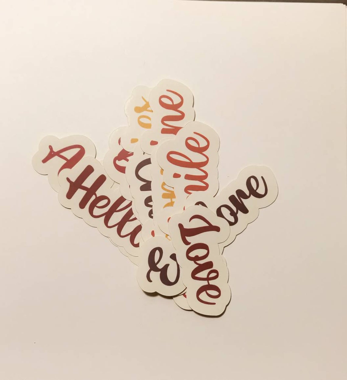 Scrapbook Journal word stickers | Etsy