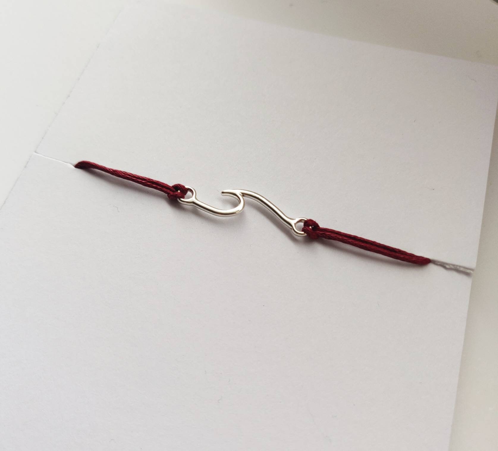 Wave Anklet / Bracelet Personalised Jewelry | Etsy