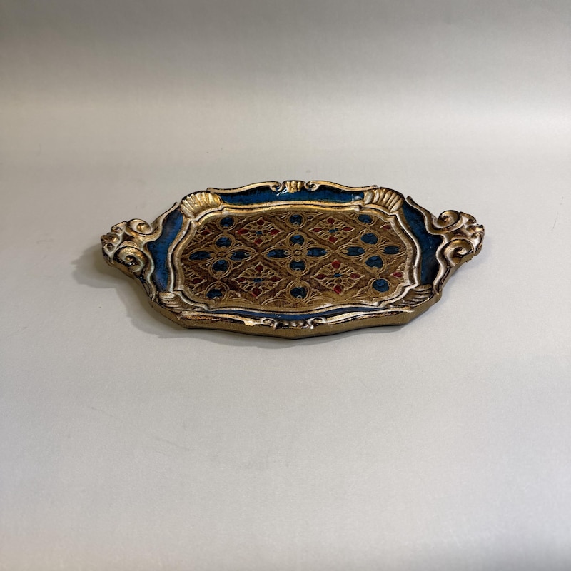 Florentine Toleware Tray - Etsy