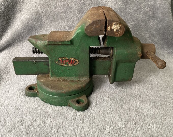 Vintage Dunlap Bench Vise, 3 Inch Jaw Plates - Etsy