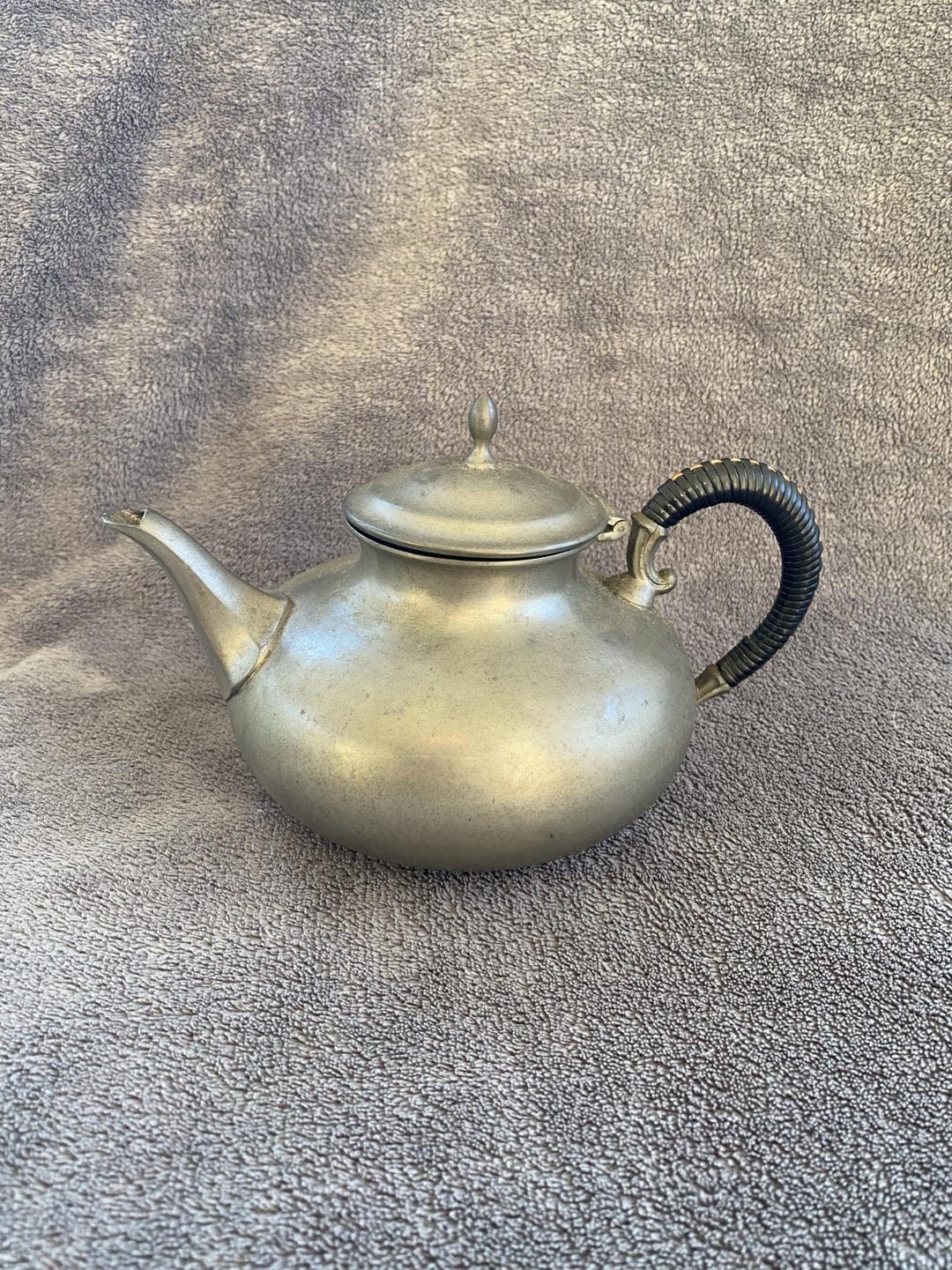 Small, Vintage, Pewter Teapot, Made in Holland, Etain Pur Tiel C K Real ...