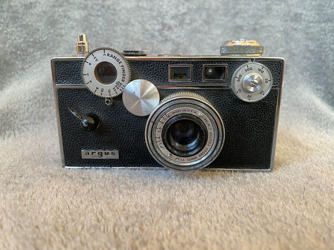 Vintage Argus C3 the Brick 35 Mm Rangefinder Camera With Fixed 50 Mm F ...