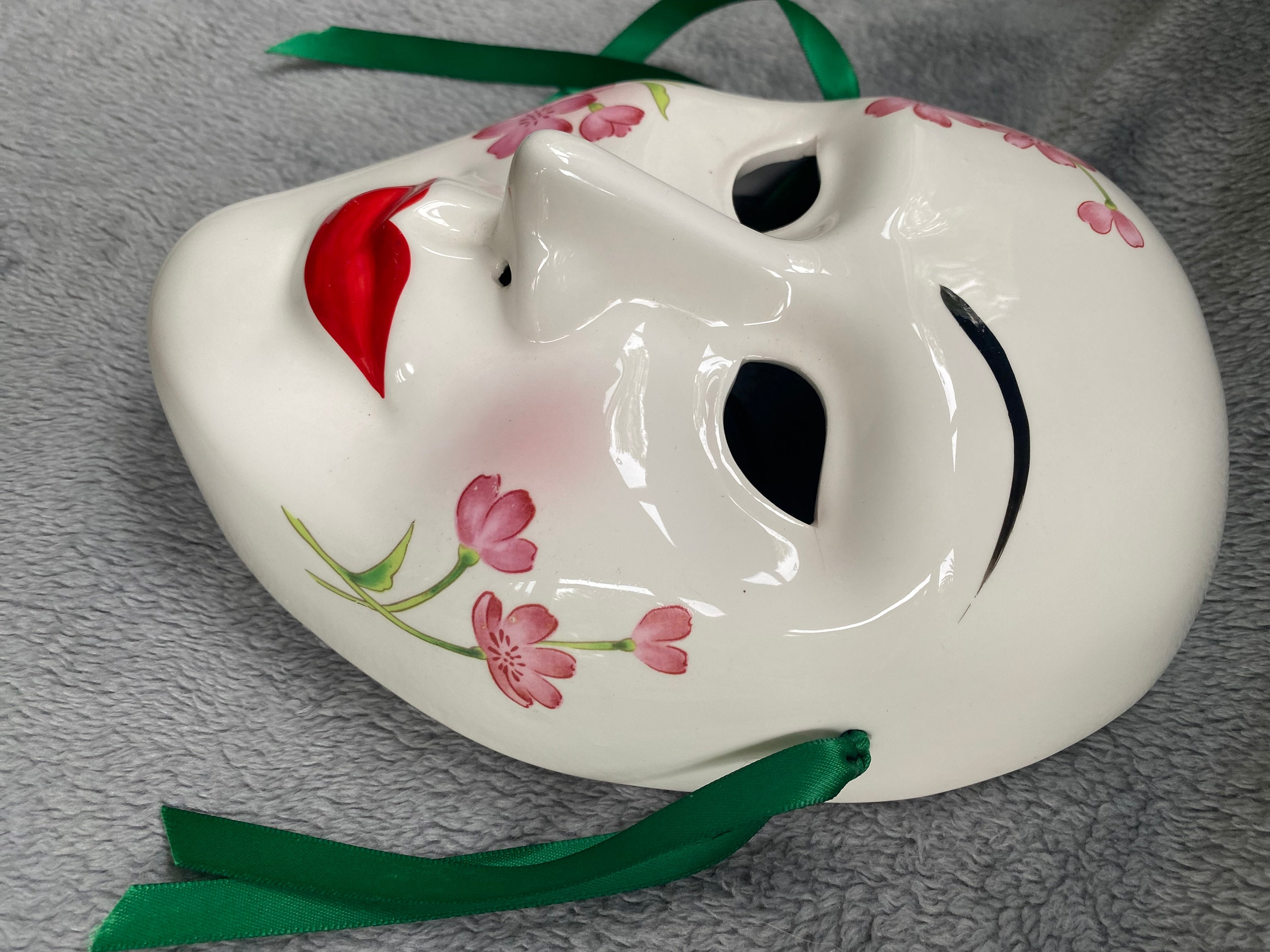 Vintage Colorful Ceramic Theatre Mask - Etsy