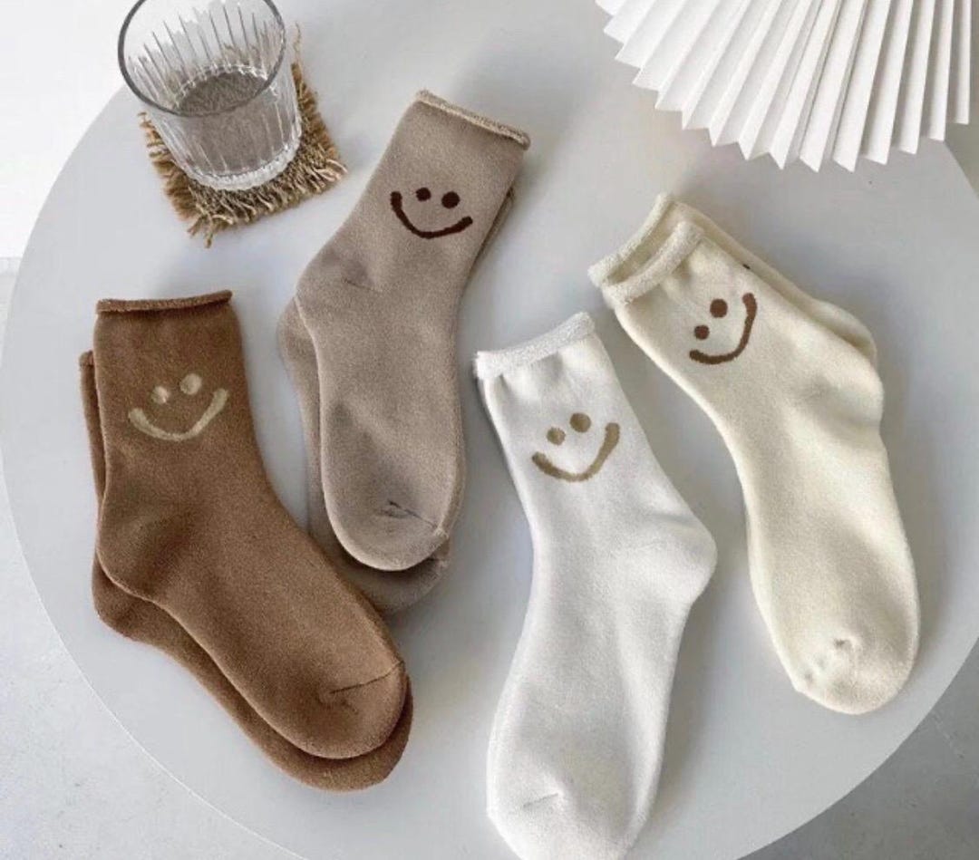 Eco Socks Smile Bamboo & Organic Cotton Socks Happy Gifts Ladies ...