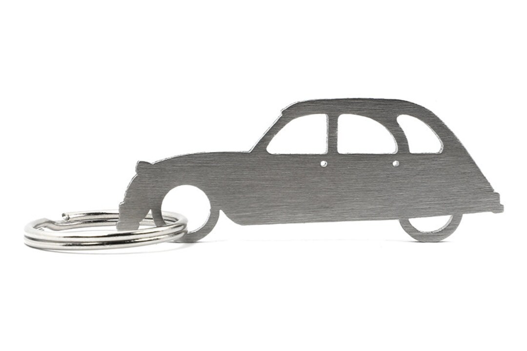 Citroen 2CV Pendant Keys Keychain Keyring Gadget Stainless Steel ...