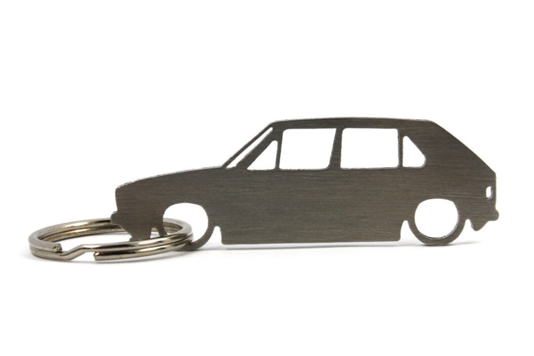 Volkswagen Golf MK1 5D Pendant Keys Keychain Keyring Gadget Stainless ...