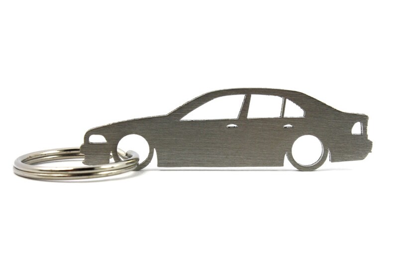 BMW E39 Sedan Pendant Keys Keychain Keyring Gadget Stainless Steel ...