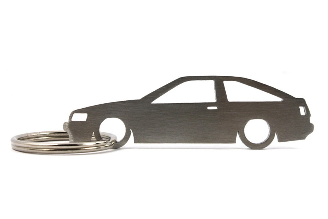 Toyota AE86 Levin Pendant Keys Keychain Keyring Gadget Stainless Steel ...