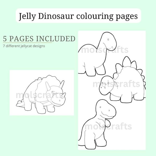 Jellycat Coloring Book - Etsy