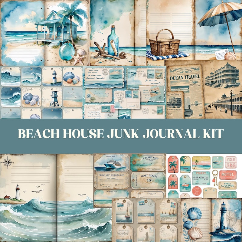 Beach Scrapbook - Etsy