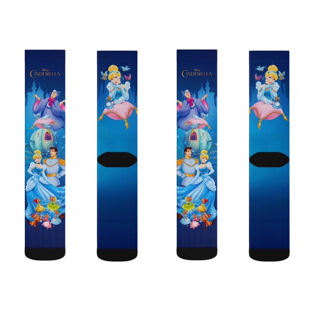 Disney Princess Cinderella Socks Prince Personalize, Disney, Princess ...
