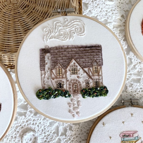 Cottage Embroidery - Etsy