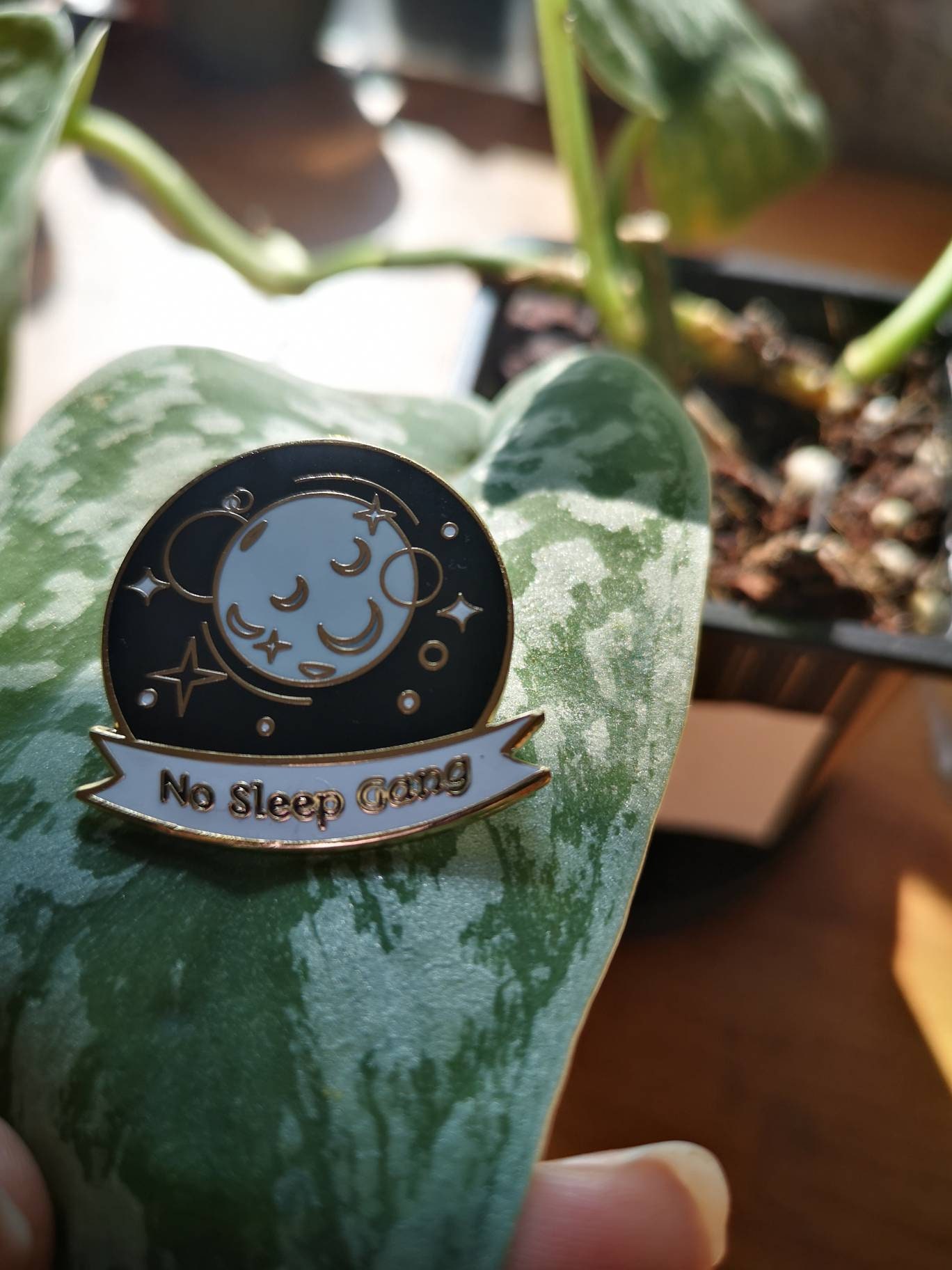 No Sleep Gang - Stray Kids Inspired Hard Enamel Insomnia Pin, STAY Gift ...