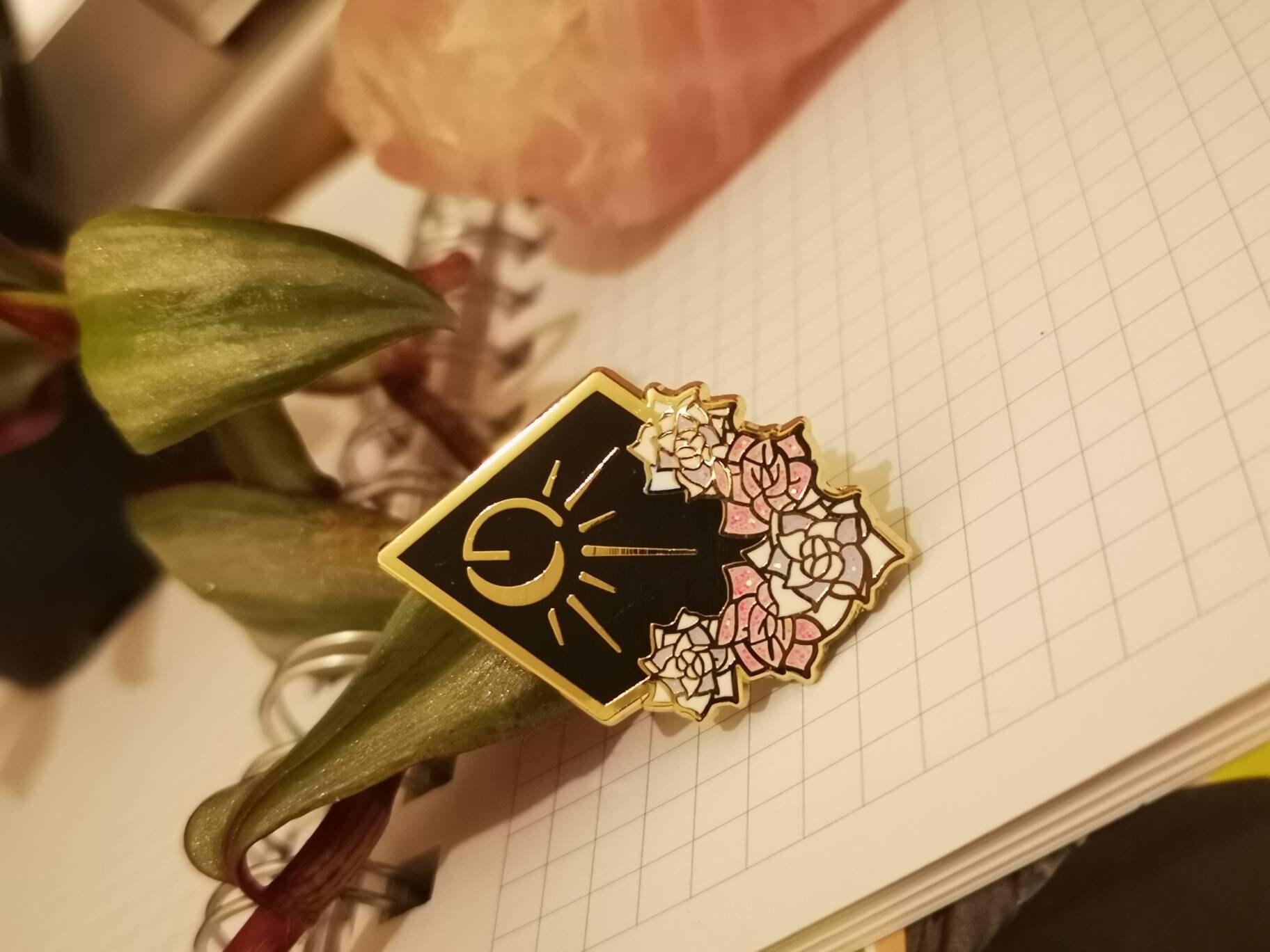 Dreamcatcher Inspired Hard Enamel Pin Insomnia Gift - Etsy UK