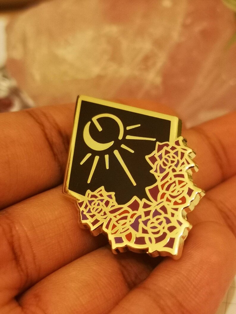 Dreamcatcher Inspired Hard Enamel Pin Insomnia Gift - Etsy