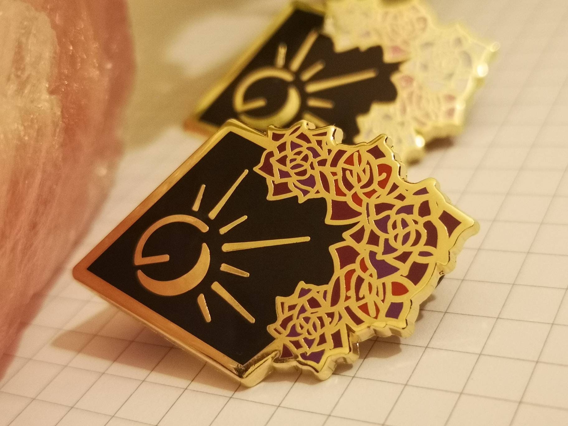 Dreamcatcher Inspired Hard Enamel Pin Insomnia Gift - Etsy UK