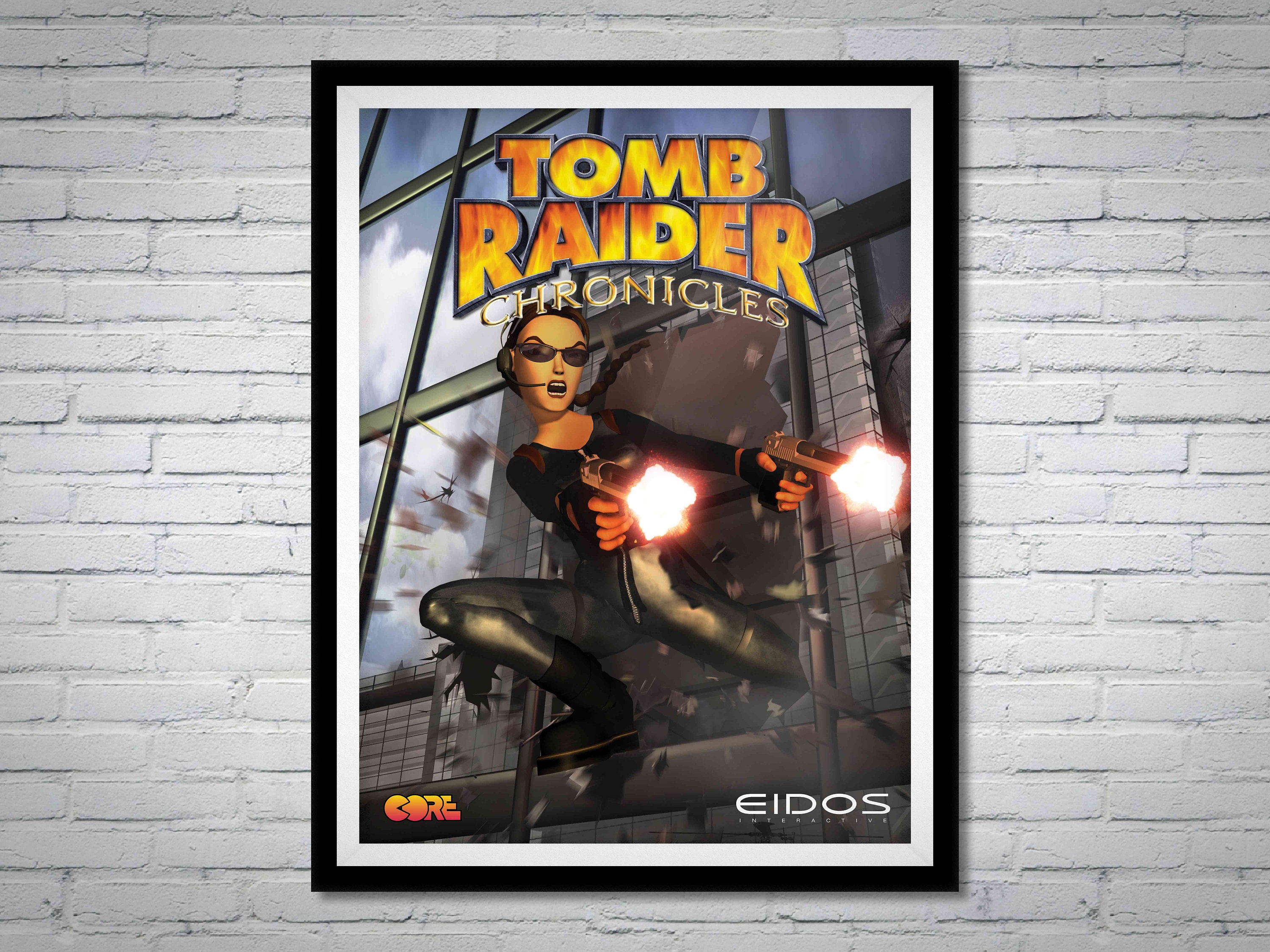 Classic Tomb Raider Box Art Poster | Remaster - Etsy