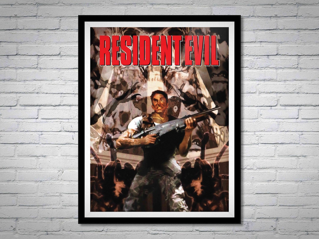 Classic Resident Evil Box Art Poster | Remaster - Etsy