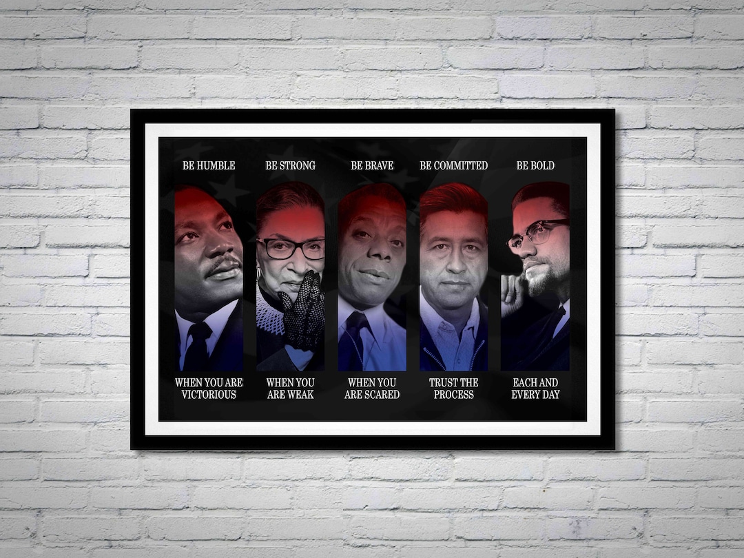Modern American History Heroes | Inspirational Poster | Multiple Sizes ...