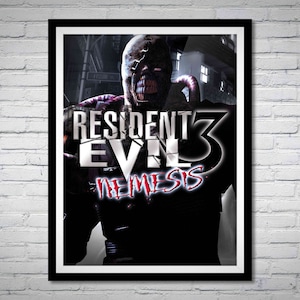 Classic Resident Evil Box Art Poster | Remaster - Etsy