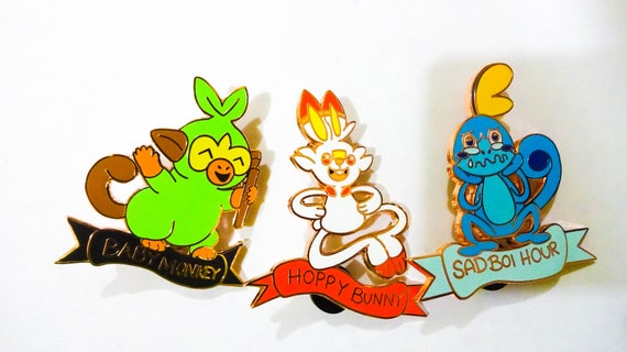 New Starters SWSH with Ribbons FANART | Etsy