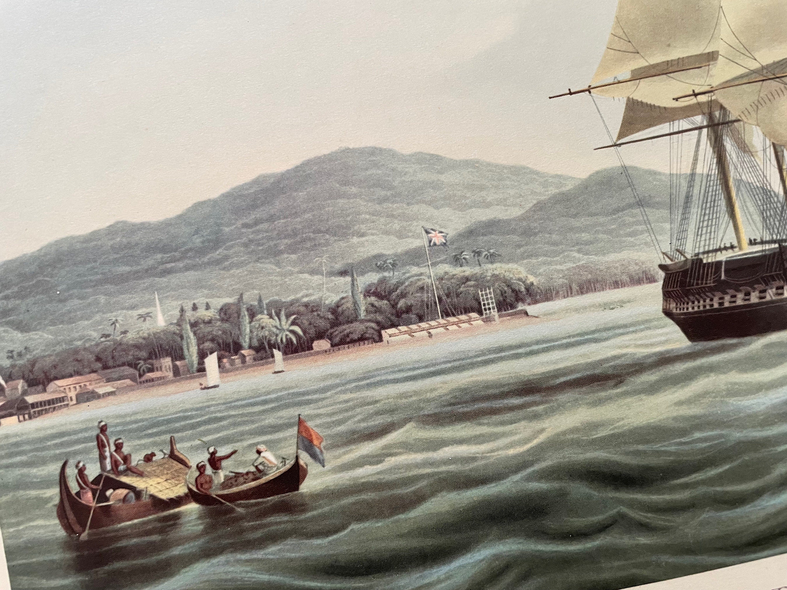 Sailing Ship Print 1958 the Lord Lowther Old Print Vintage - Etsy