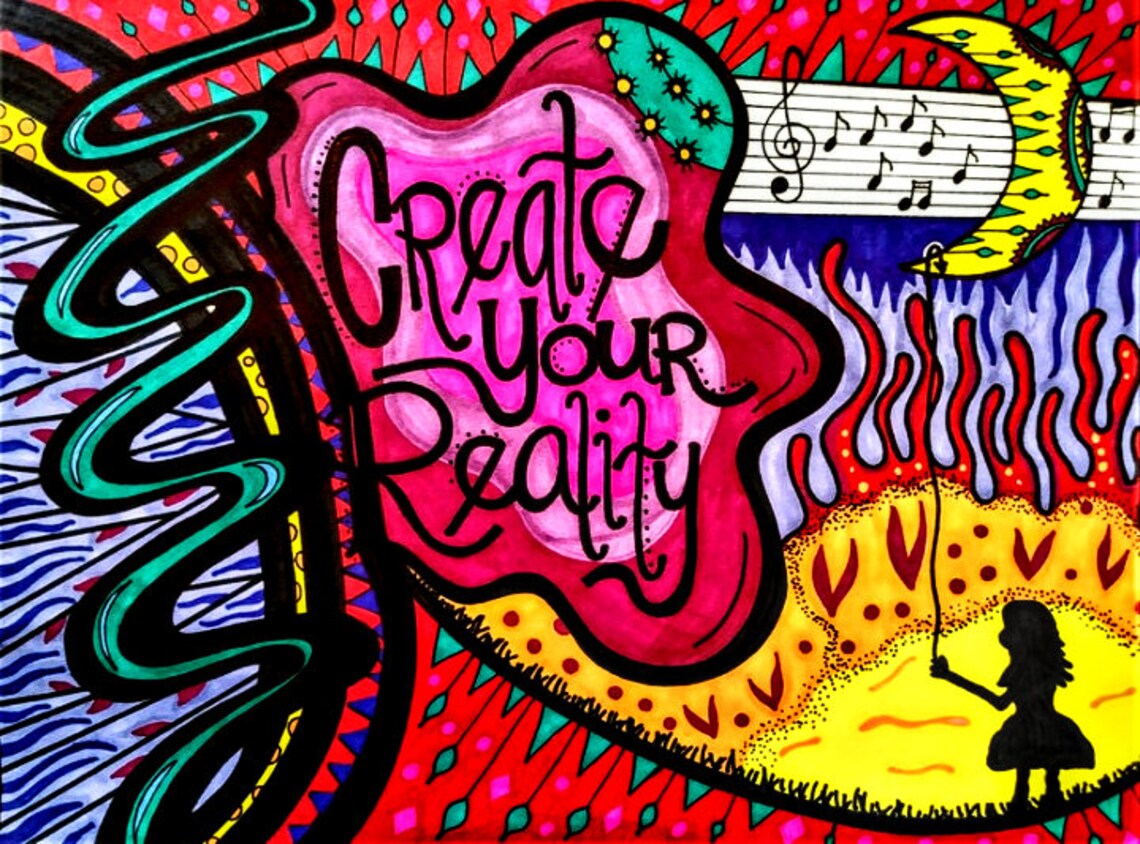 Create Your Reality - Etsy