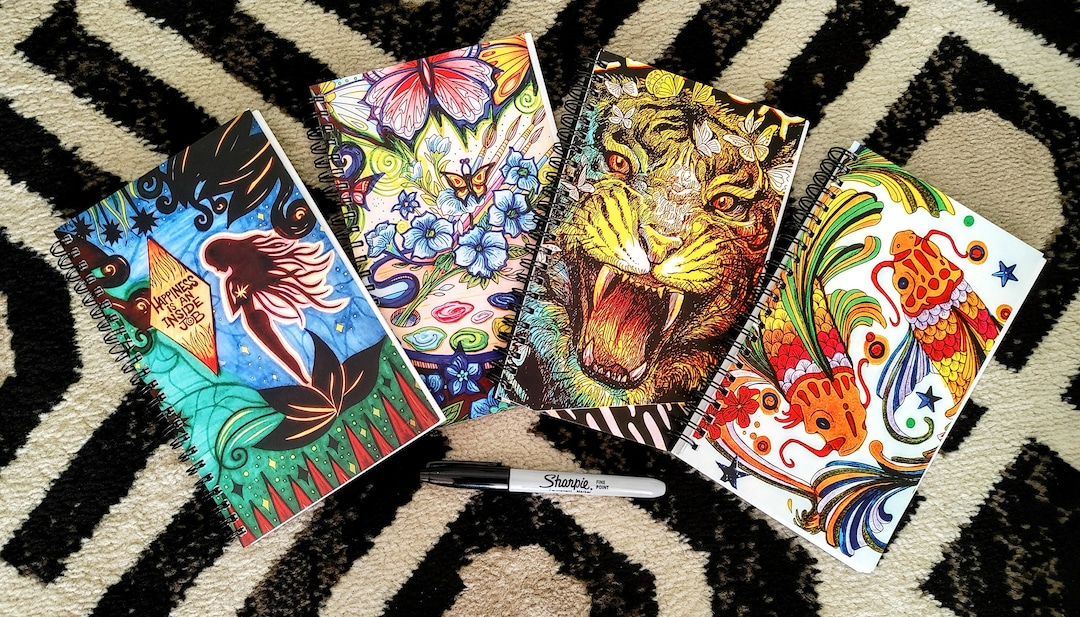 JOURNALS Creative Notebooks Spiritual Inspirational Art Drawing ...