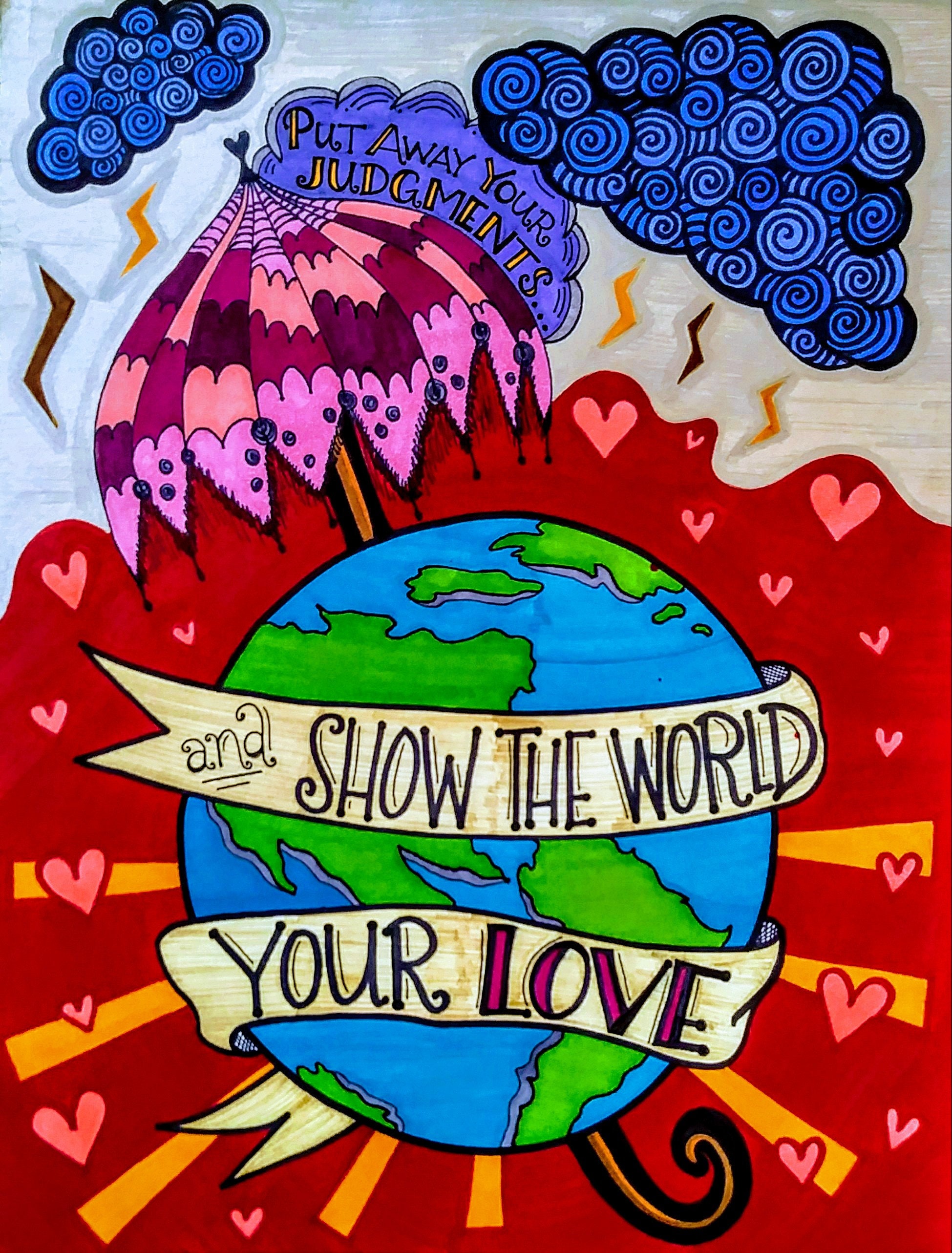 Show the World Your Love - Etsy