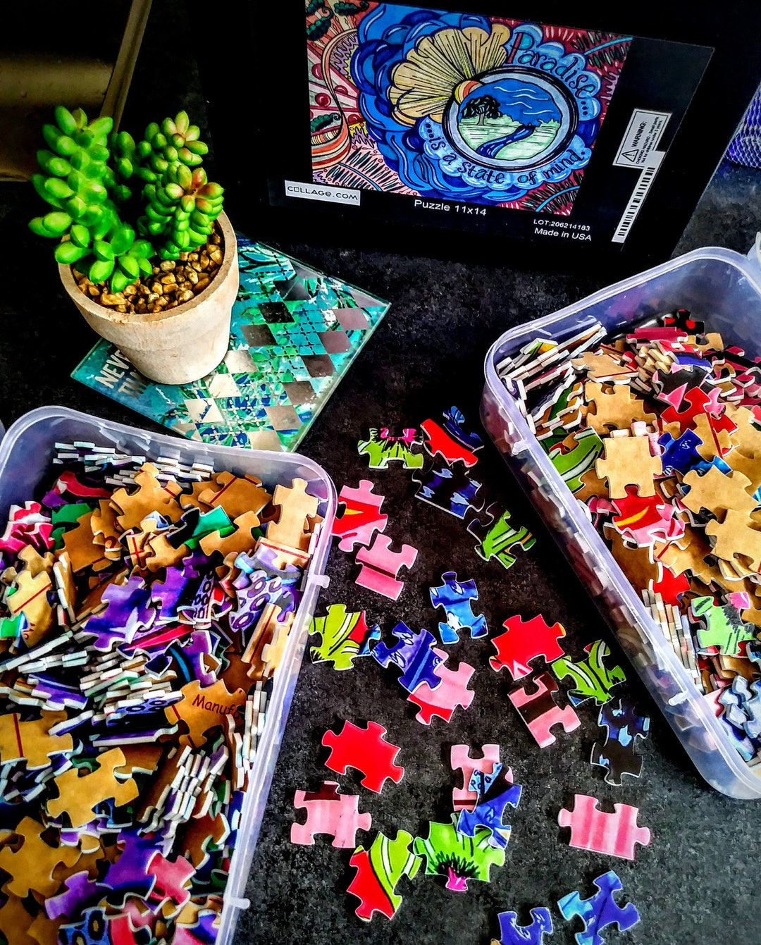 NEW PUZZLES Fun Bright Spiritual Inspirational Games Art - Etsy Norway