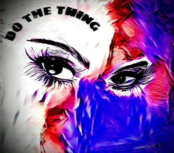 Strange Eyes Sharpie Art