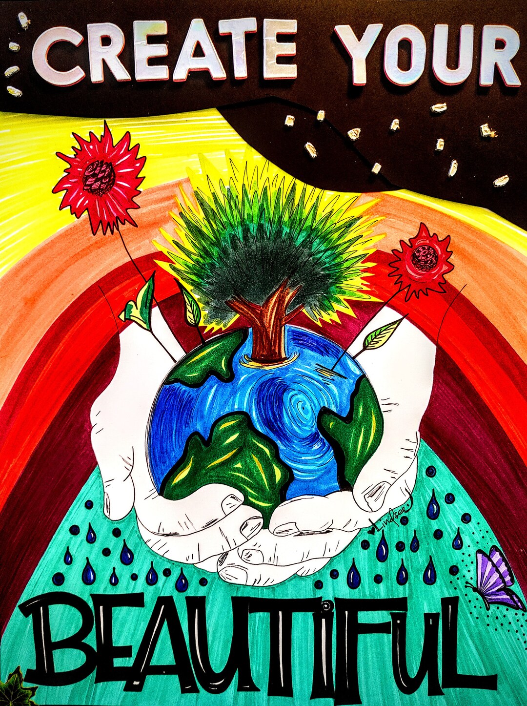 Create Your Beautiful Love Reality Free Earth Beauty Art Original ...