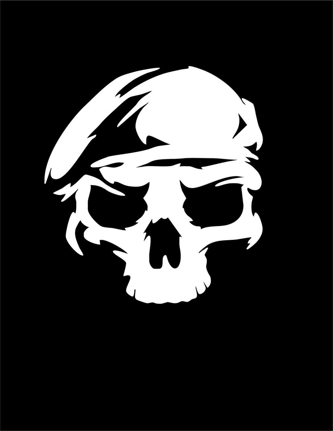 US Army Ranger Skull Vinyl Decal - Etsy