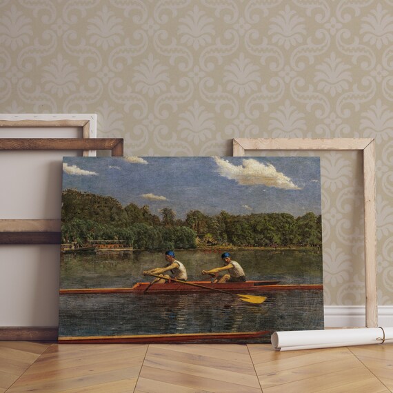 Thomas Eakins The Biglin Brothers Racing