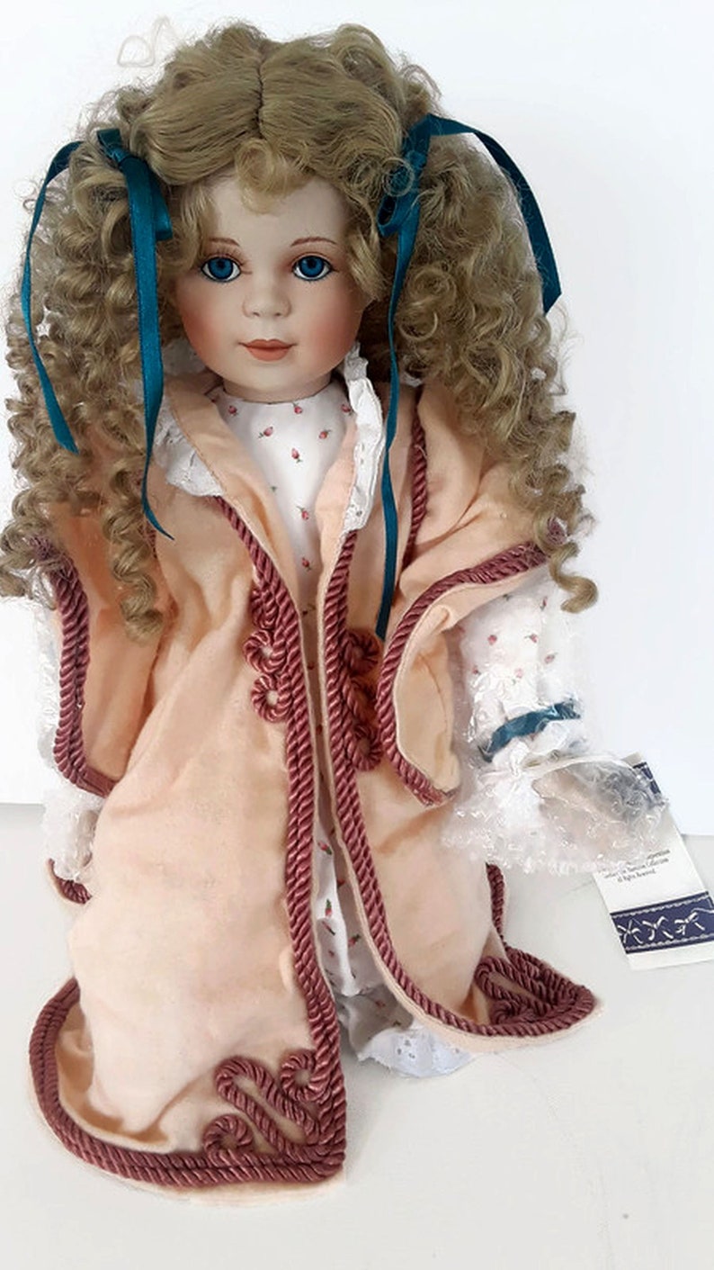 Vintage "teaching Teddy" Porcelain Doll Made by the Hamilton Company ...
