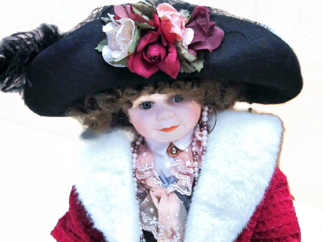 The Boyds Collection "amy & Edwin ...momma's Clothes” . Porcelain Doll ...