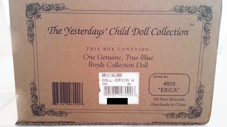 On Sale Genuine Doll .the Boyds Collection erica & Ferris . Porcelain ...
