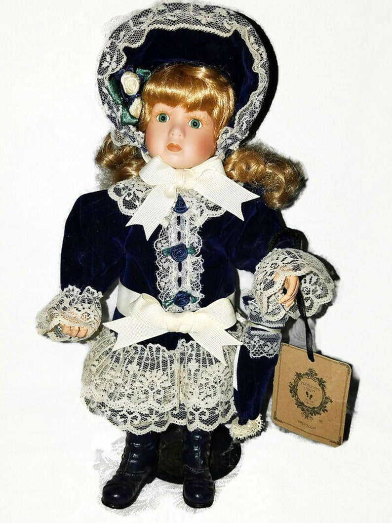 Genuine Doll .the Boyds Collection "priscilla” . Porcelain Doll ...