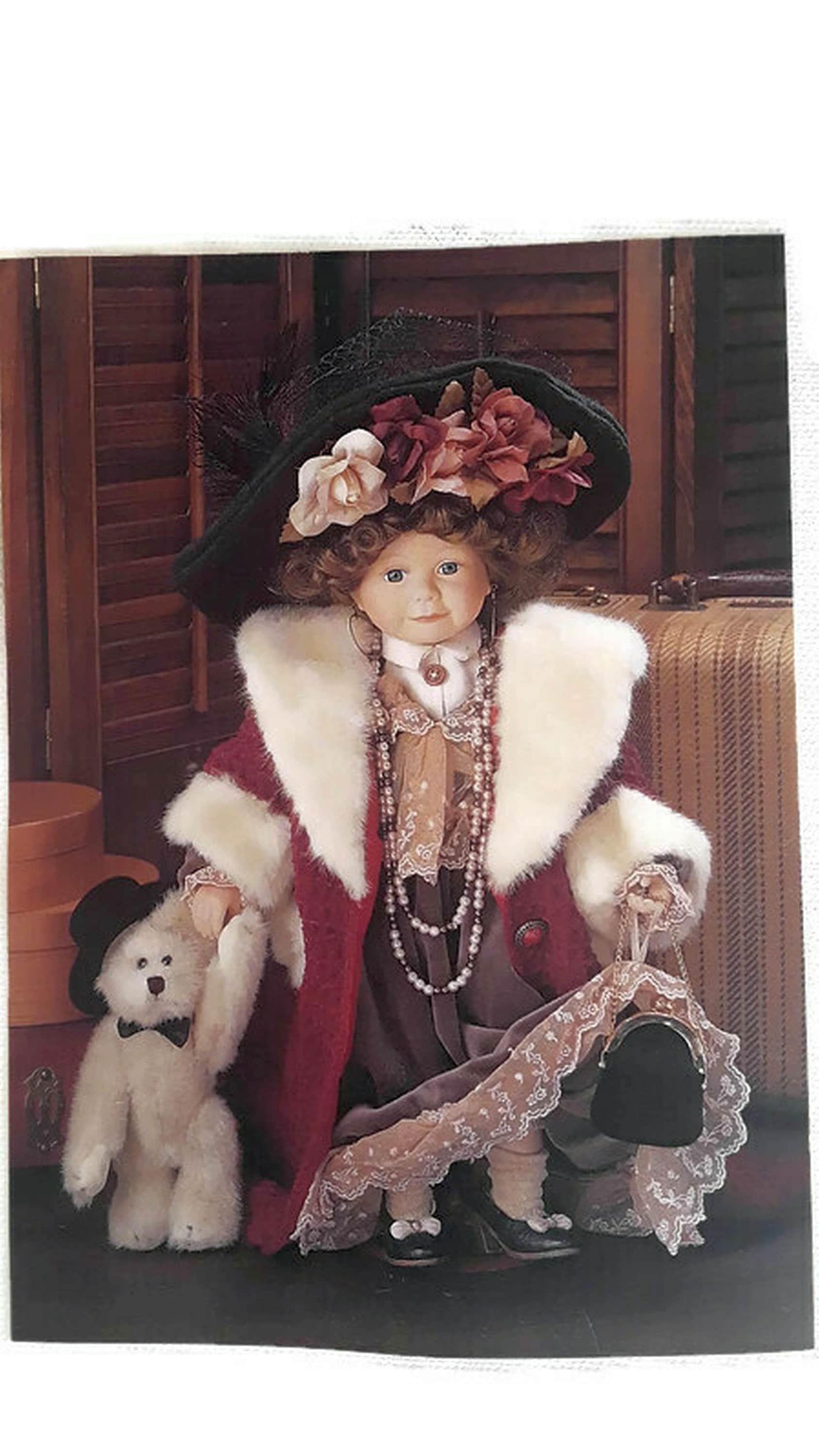 The Boyds Collection "amy & Edwin ...momma's Clothes” . Porcelain Doll ...