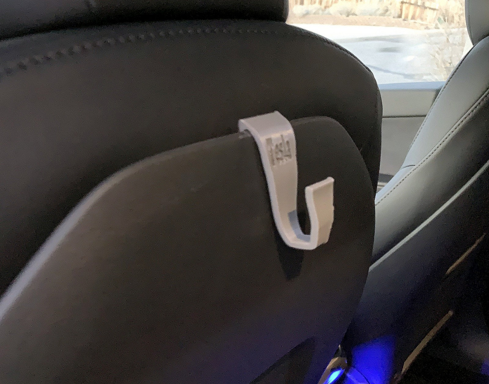 Tesla Models Y/3 Rear Seat Belt Guide Holder & Seat Back Hanger - Etsy